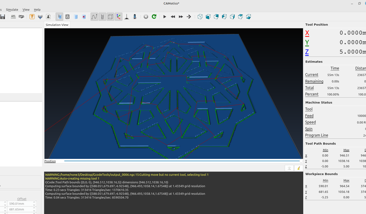 3D part design with Inkscape and OpenSCAD # 98: STL to CNC part 1.