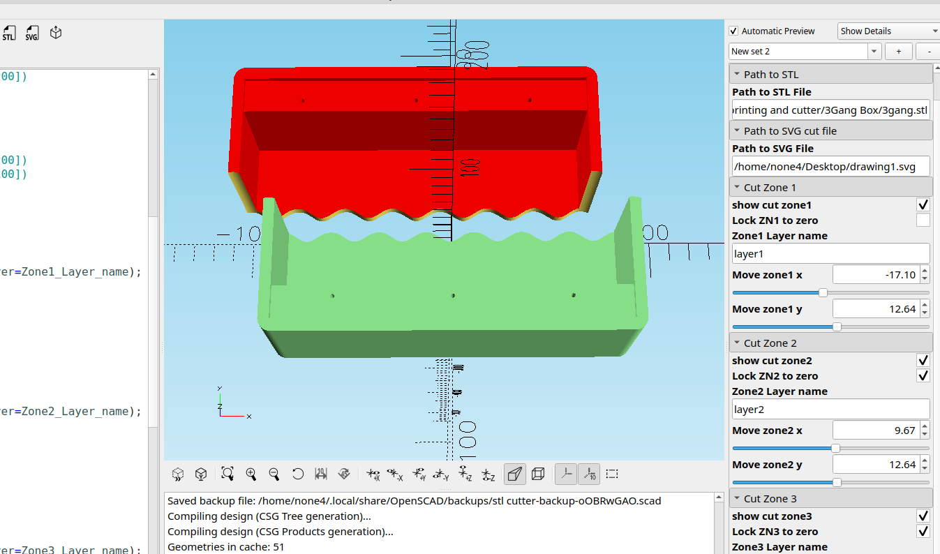 3D part design with Inkscape and OpenSCAD #124: More details on making ...