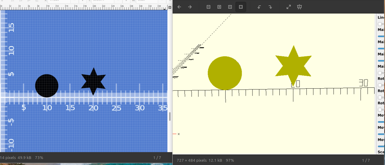3d Part Design With Inkscape And Openscad 30 Easy Way To Add Accurate Scale Marks To A Bed