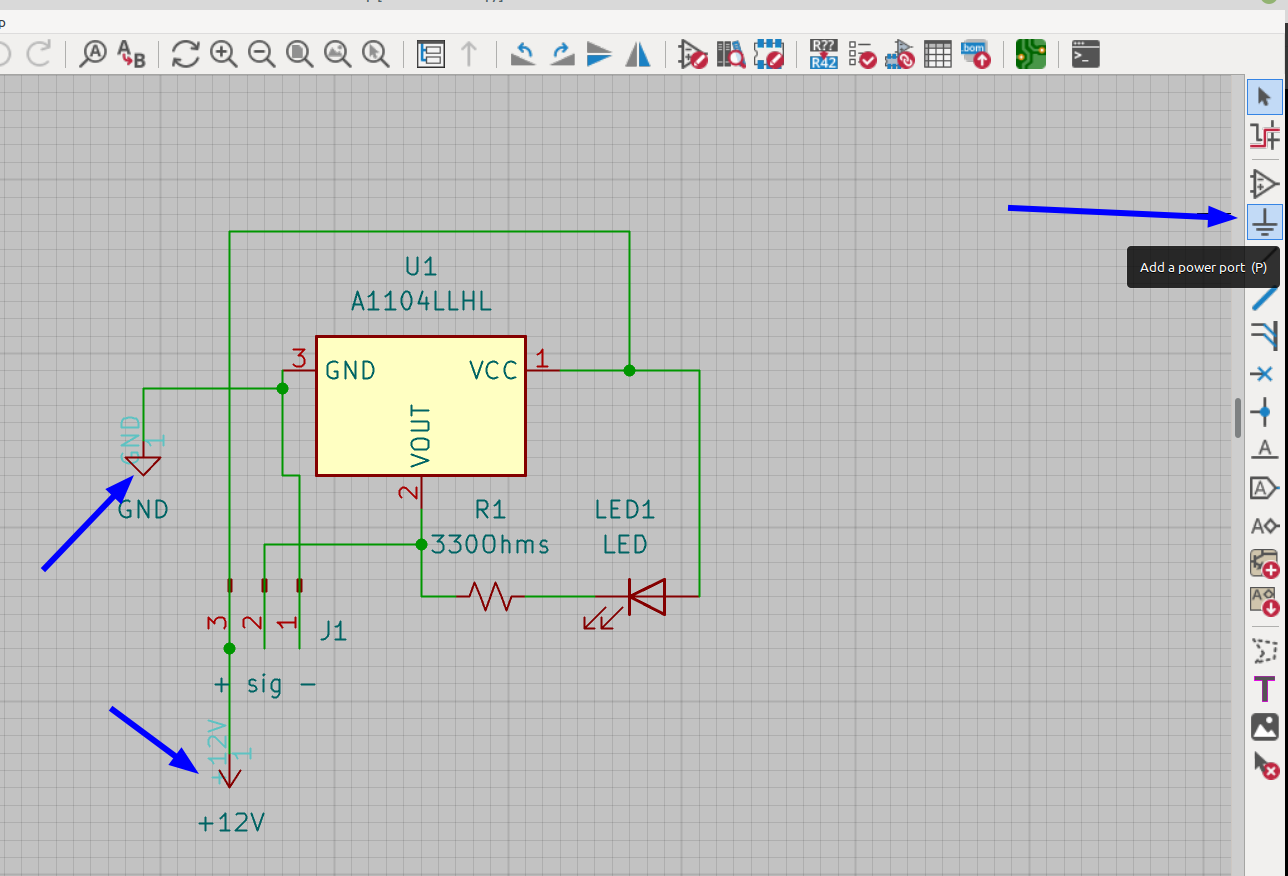 Beginner's guide to designing a circuit with kicad 6.0
